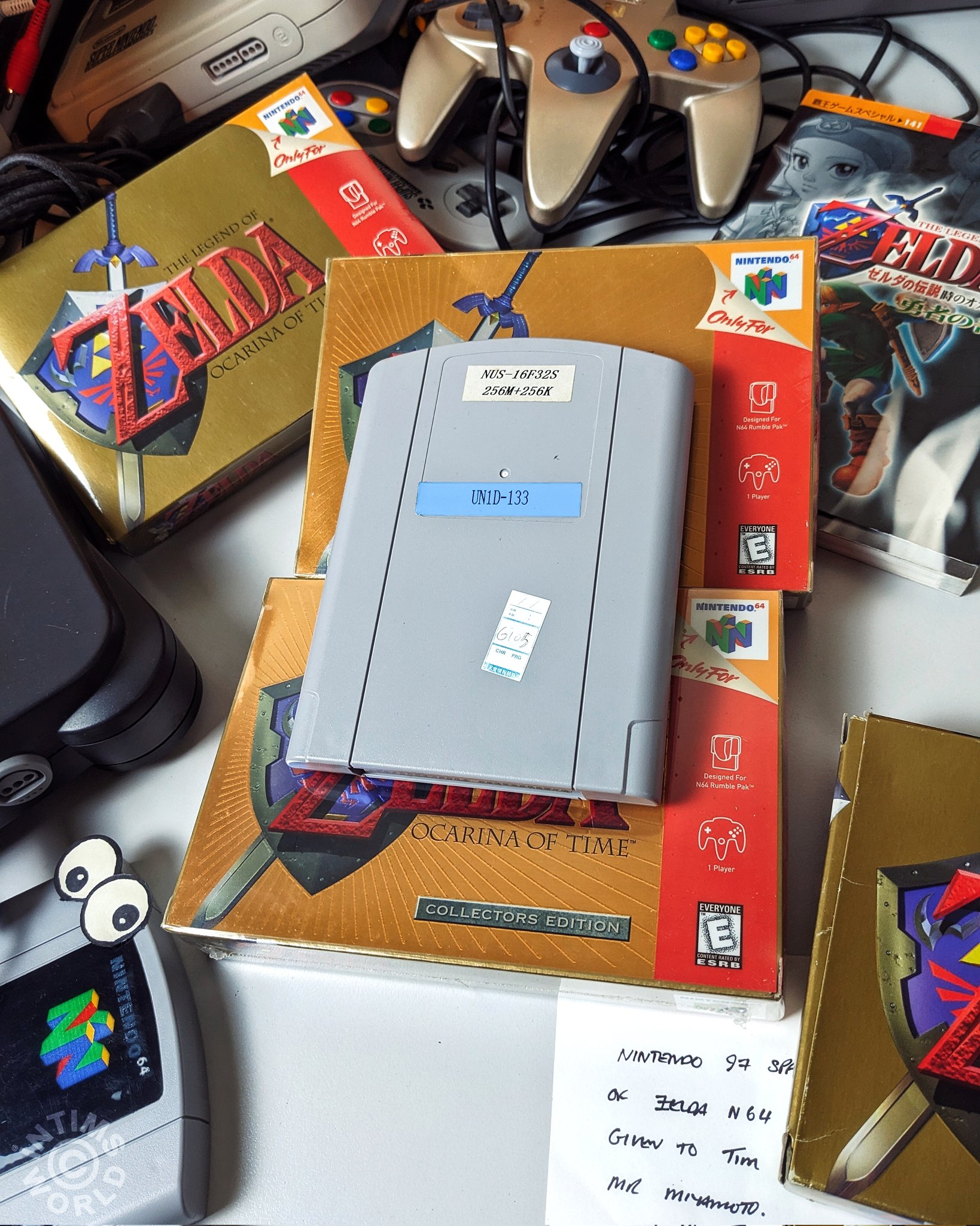 File:The Legend of Zelda - Ocarina of Time - proto cart 1 (TS).jpg - No ...