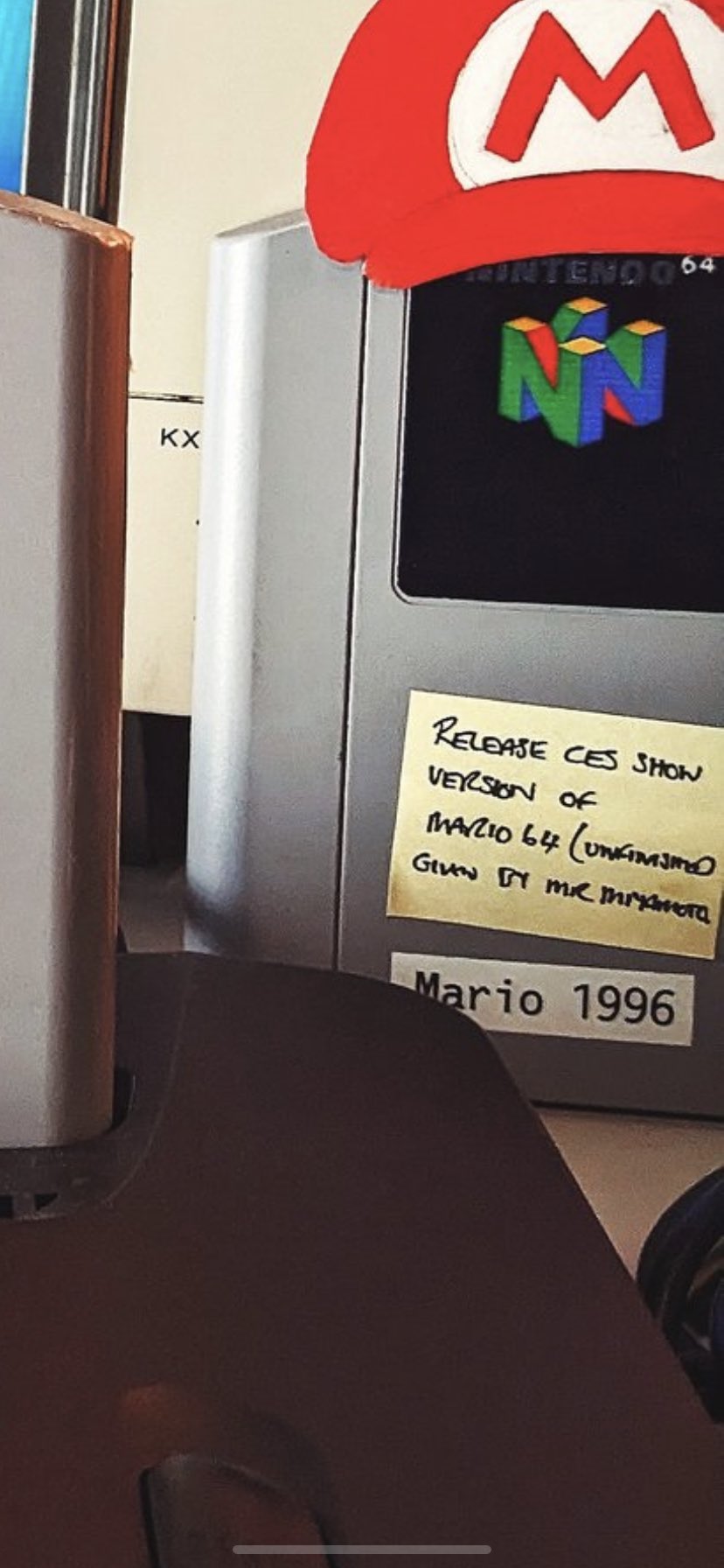 File:Super Mario 64 - proto cart (CES 1996) (TS).jpg - No-Intro ~ Wiki