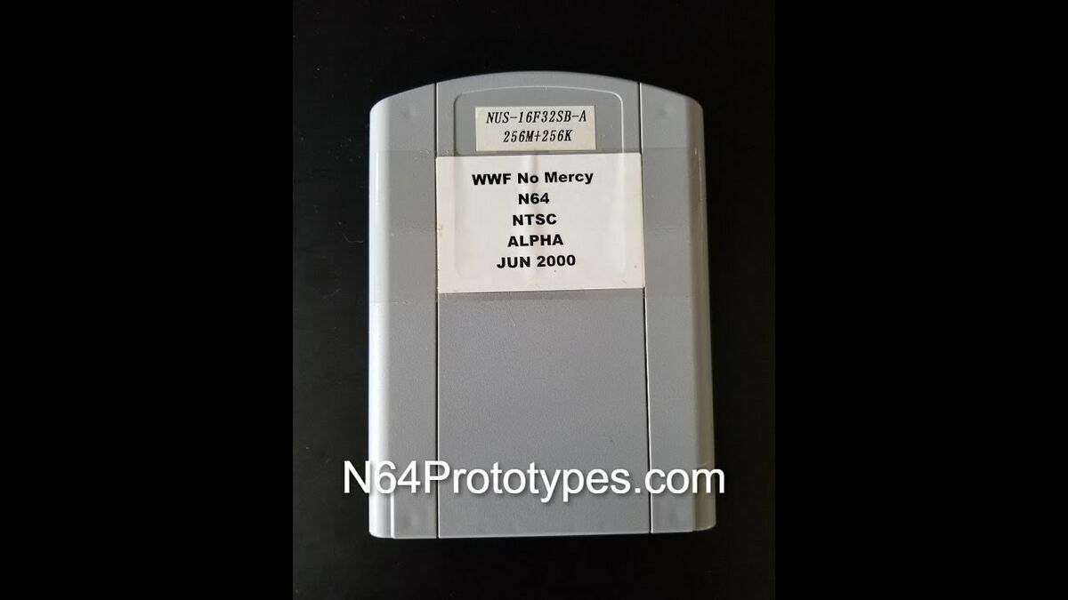 File:WWF No Mercy - June 2000 proto cart.jpg - No-Intro ~ Wiki