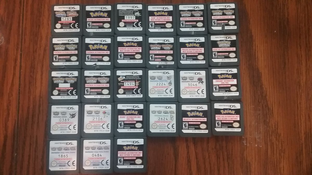 File:Ds pokemon distro carts.jpg - No-Intro ~ Wiki